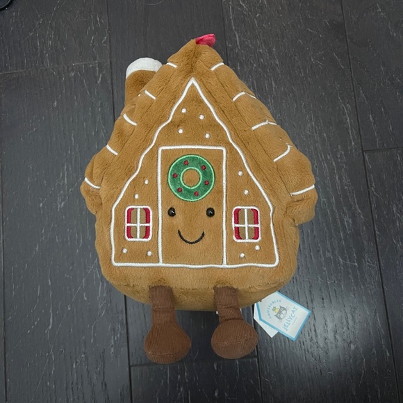 Jellycat | Toys | Bnwt Rare Jellycat Gingerbread House Christmas ...
